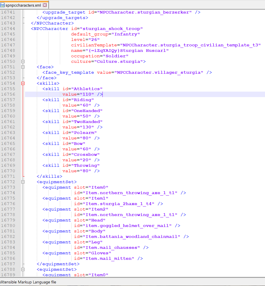 Mount and Blade 2 Bannerlord - Edit Units