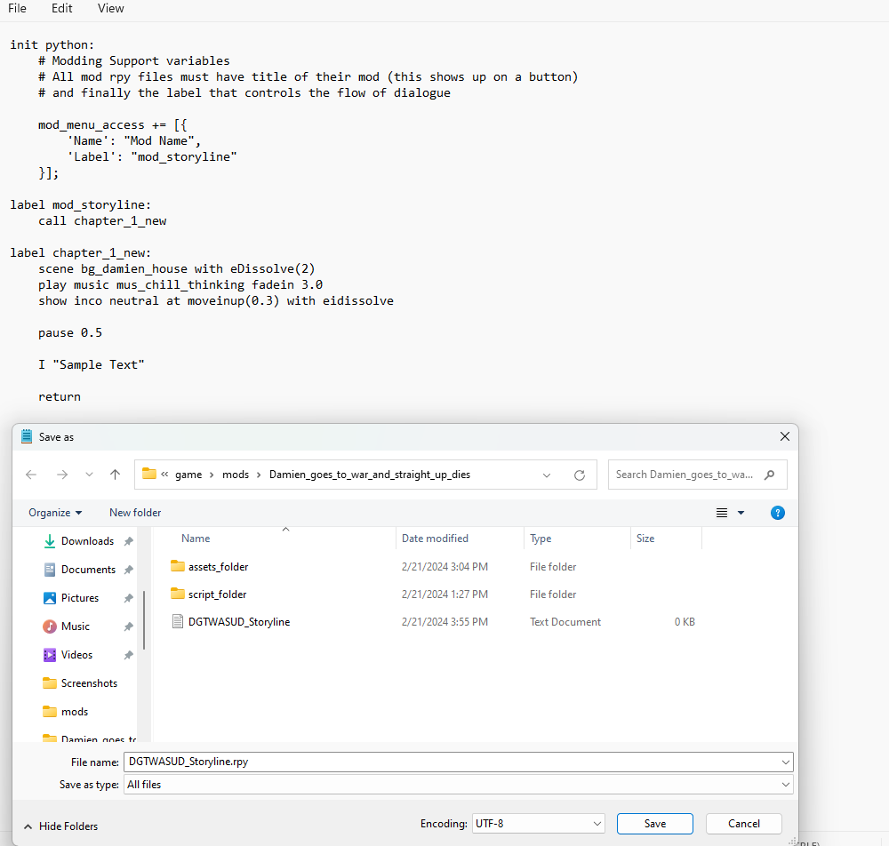 I Wani Hug that Gator: Modding Guide